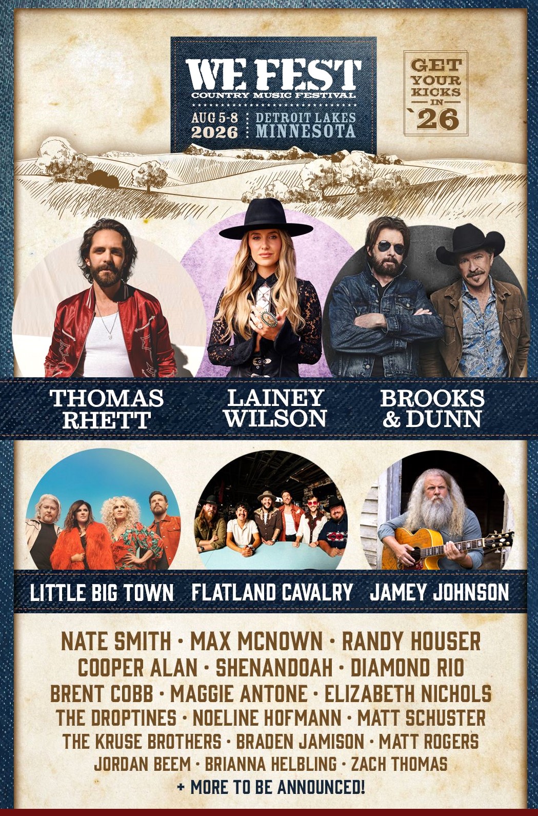 WE Fest Country Music Festival - Visit Detroit Lakes